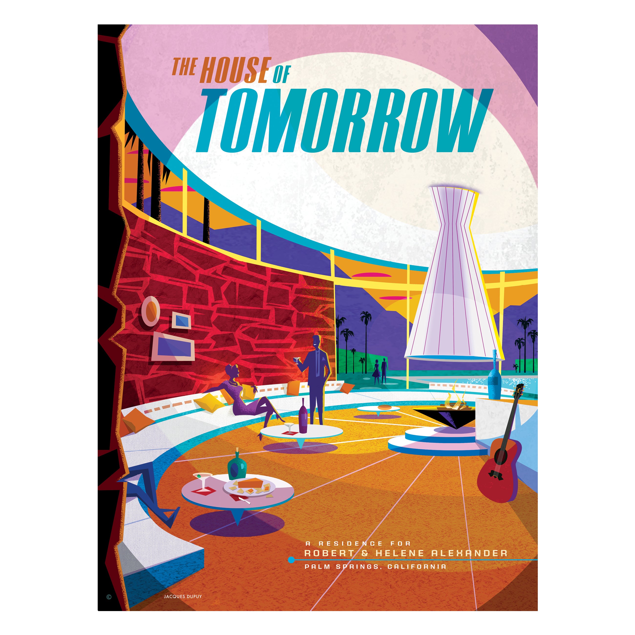 House of Tomorrow Poster - Modernism 2024 – Shop Palm Springs Life